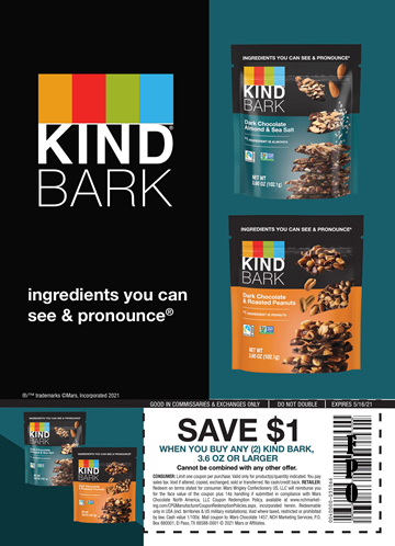 MARS Military April FSI Coupon Ad