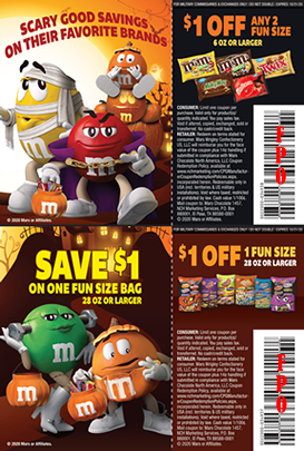 MARS Military October Halloween FSI Coupon Ad